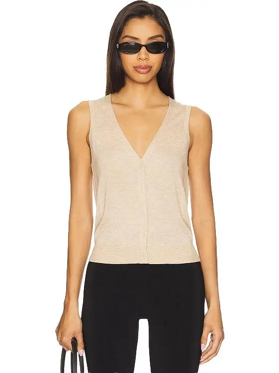 EAVES Dene Knit Vest - Beige