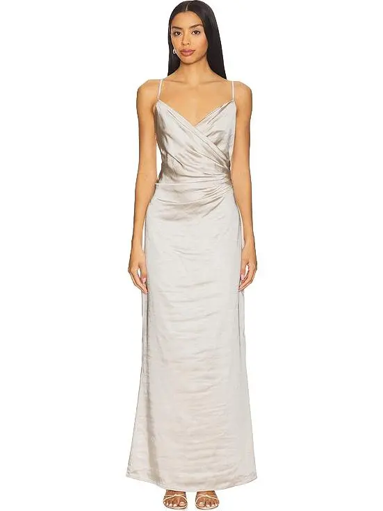 SNDYS Suvi Maxi Dress - Champagne