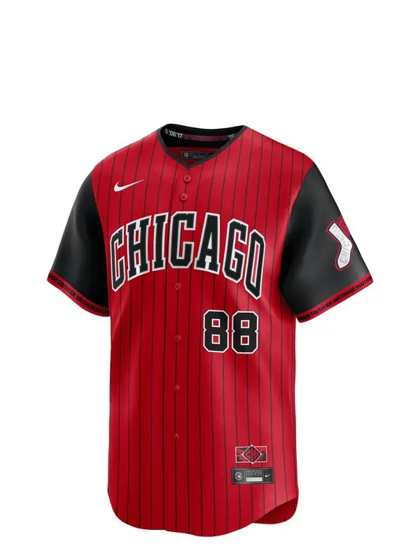 Nike Luis Robert Jr. Chicago White Sox City Connect Dri-fit Adv Mlb Limited Jersey - Red
