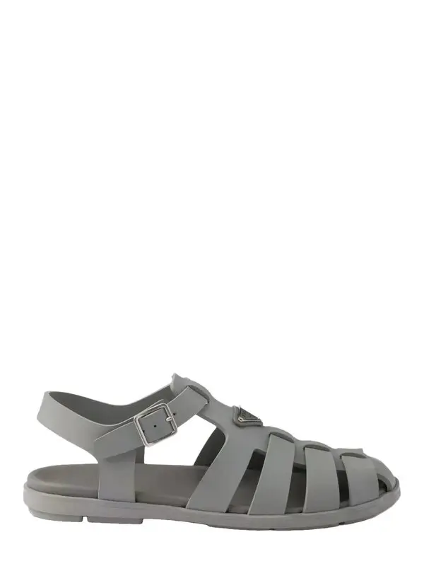 Prada Strappy Sandals - Grey
