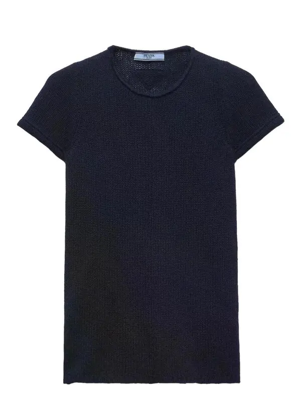 Prada Cashmere T-shirt - Blue