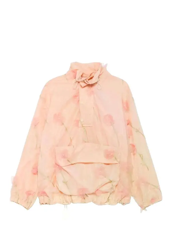 Simone Rocha Layered Cargo Flap Jacket - Pink
