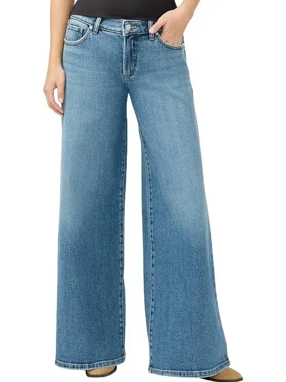 SILVER JEANS CO. Baggy Low Rise Wide Leg Jeans - Juno