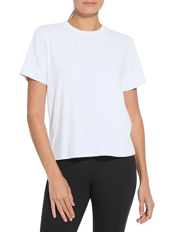 Lyssé Perfect Box Cut Tee - White