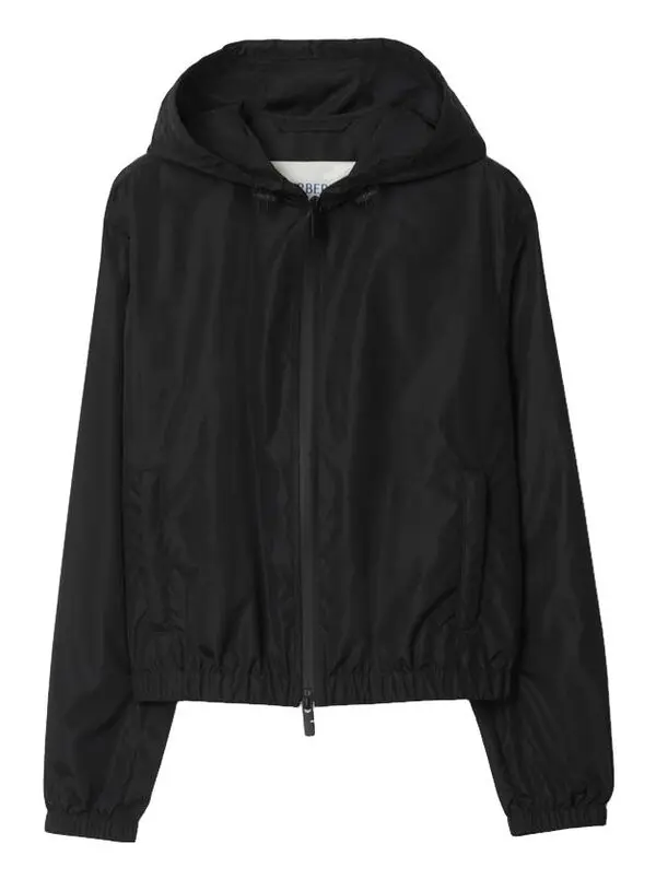 Burberry Knight Stamp Nylon Jacket - Black