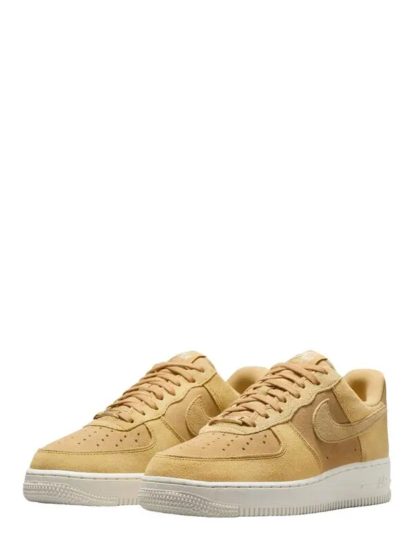 Nike Air Force 1 '07 Basketball Sneakers - Club Gold/ Gold/ Sail