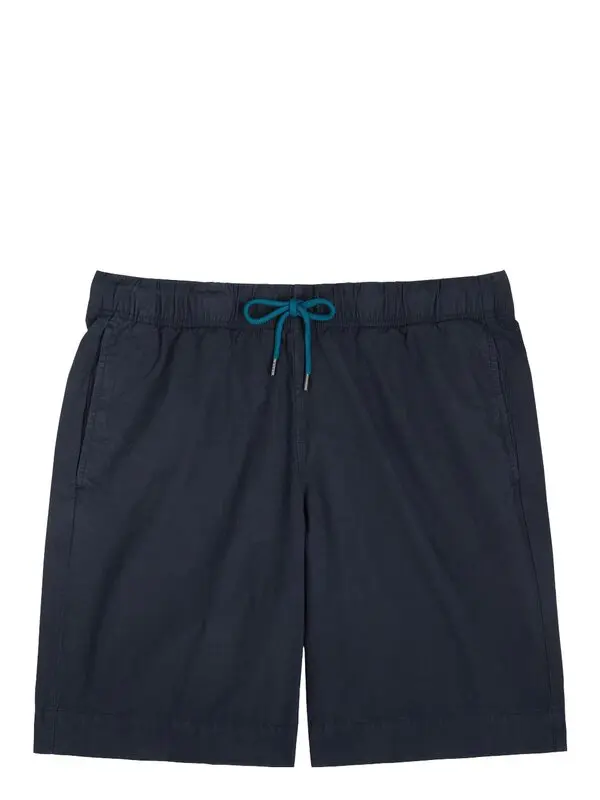 Paul Smith Sport Cotton Poplin Shorts - Navy
