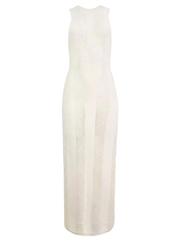 Fleur Du Mal Simone Dress - White