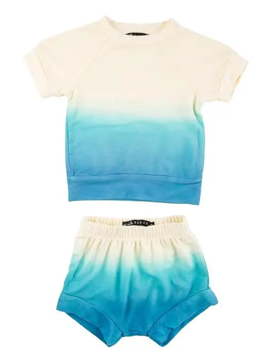 MIKI MIETTE Ombré T-shirt & Shorts Set - Honolulu