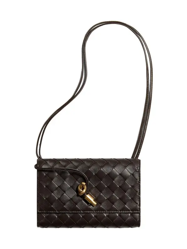 Bottega Veneta Andiamo Pouch On Strap - Fondant
