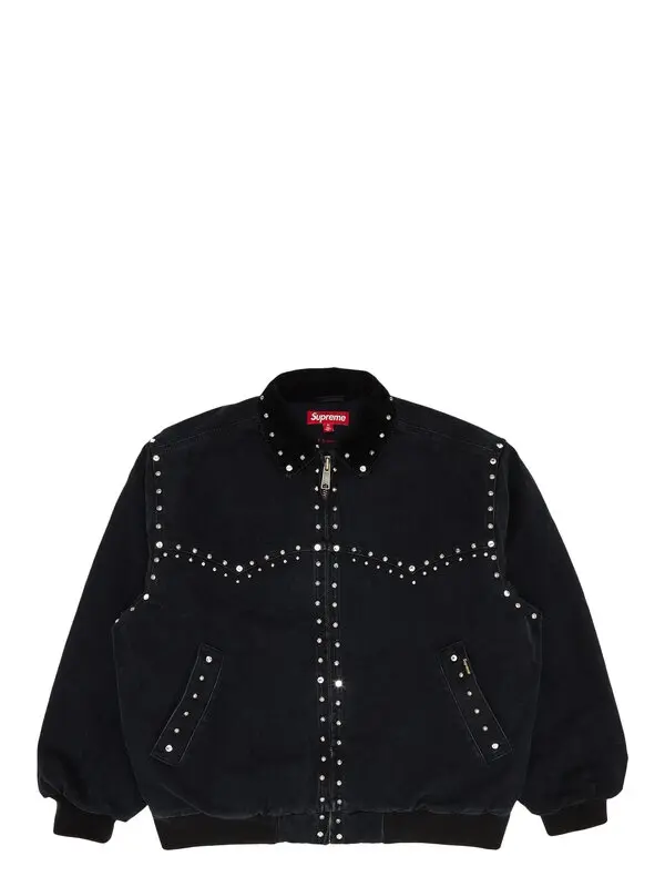 Supreme Studded Work Jacket - Black