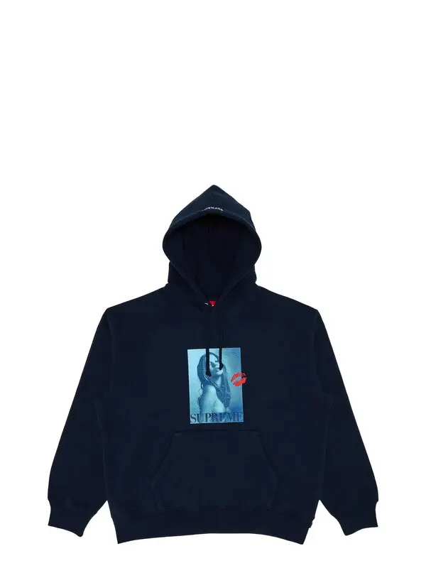 Supreme Kate Moss Hooded Sweatshirt - Blue
