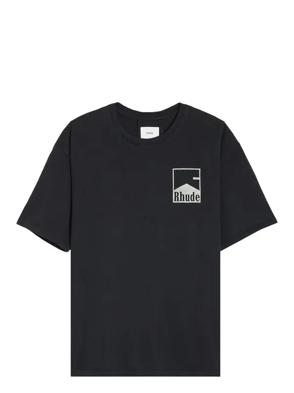 Rhude Chevron Tee - Black
