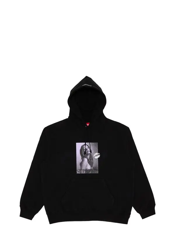 Supreme Kate Moss Hooded Sweatshirt - Black