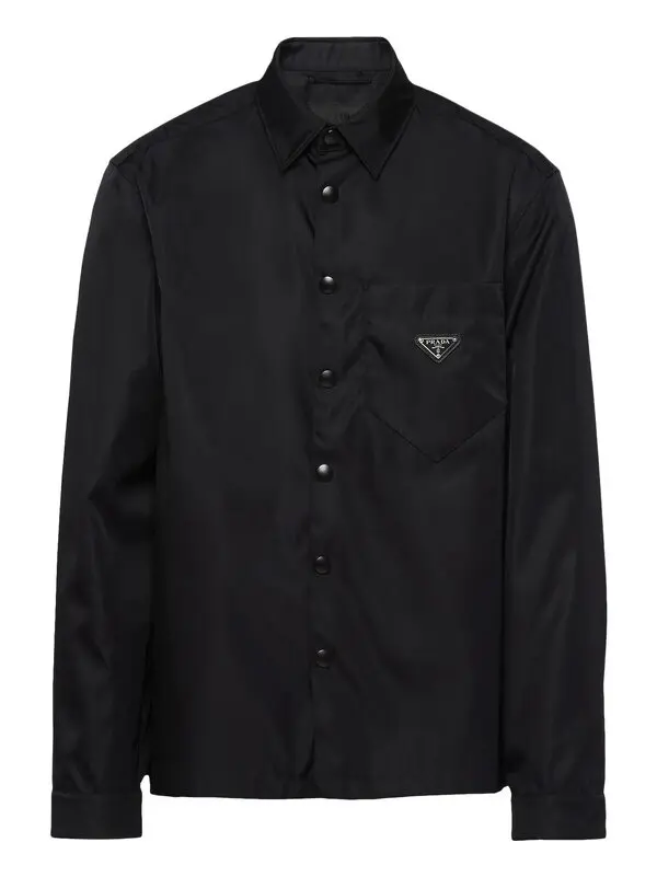 Prada Re-nylon Shirt - Black