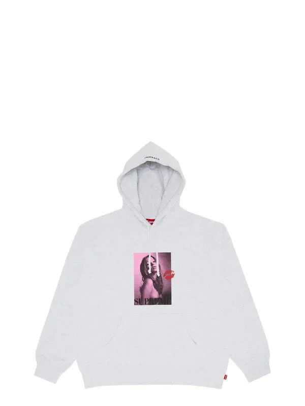 Supreme Kate Moss Hooded Sweatshirt - Grey