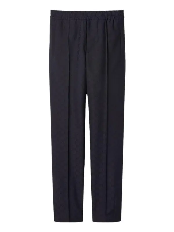 Gucci Jacquard Trousers - Black