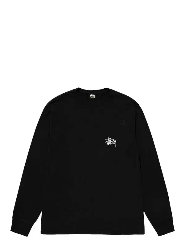 StÜssy Basic Long-sleeve Tee - Black