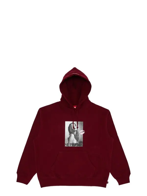 Supreme Kate Moss Hooded Sweatshirt - Red