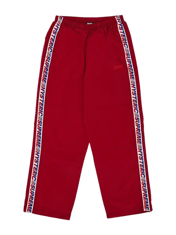 Supreme X Hysteric Glamour Track Pant - Red