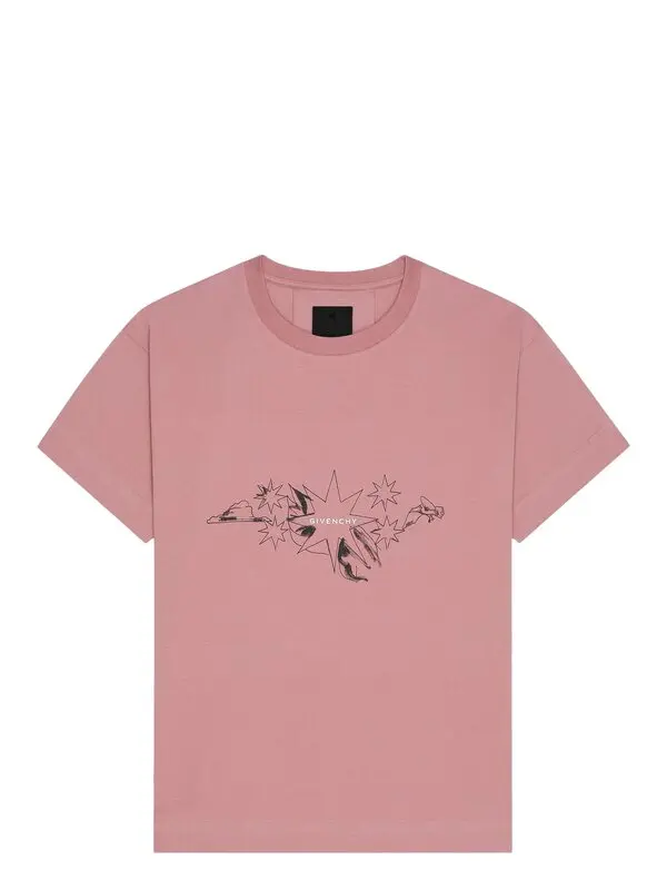 Givenchy Boxy Fit T-shirt - Pink