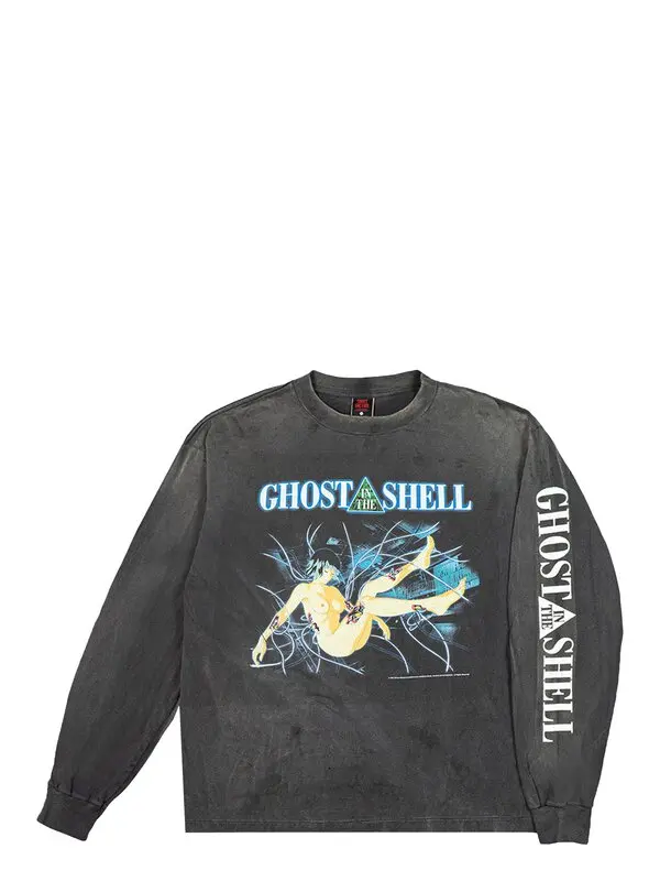 SAINT MXXXXXX Ilya Gits Long-sleeve T-shirt - Black
