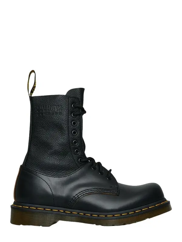 Dr. Martens Mm6 Maison Margiela X 1490 Boots - Black