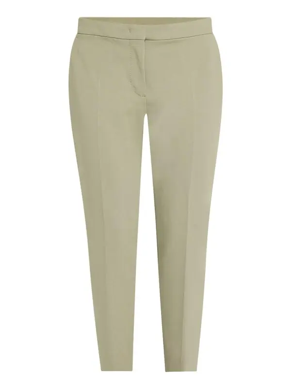 Max Mara Pegno Slim-leg Ankle Pants - Sage Green