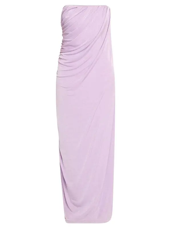 Anna Quan Zella Draped Column Dress - Wisteria