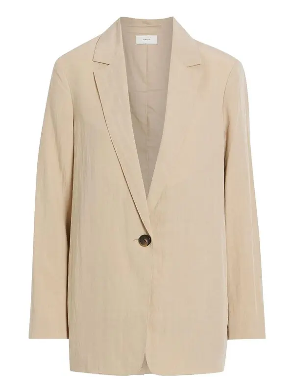 Vince Tencel™ Lyocell-blend Blazer - Beige