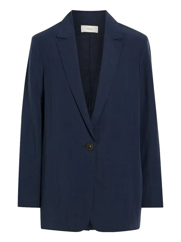 Vince Tencel™ Lyocell-blend Blazer - Navy