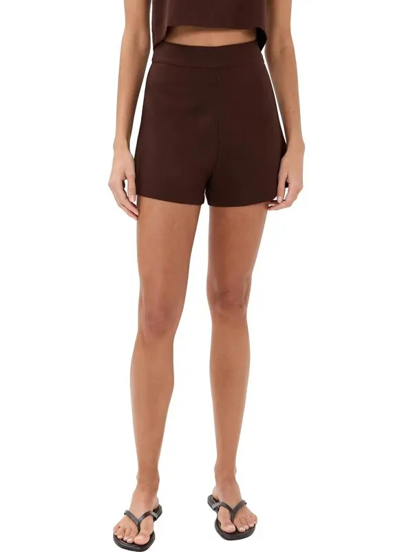 LE BOP Desiree Shorts - Chocolate