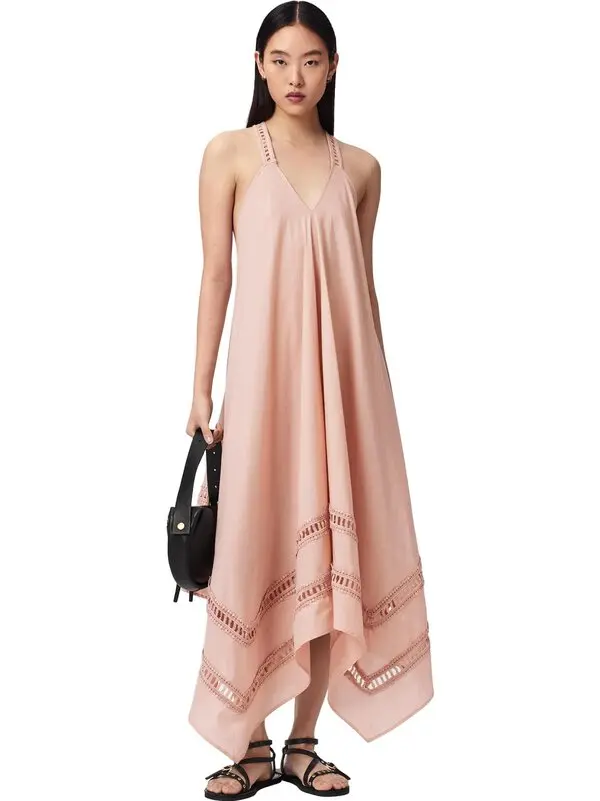 ALLSAINTS Lil Midi Dress - Pink