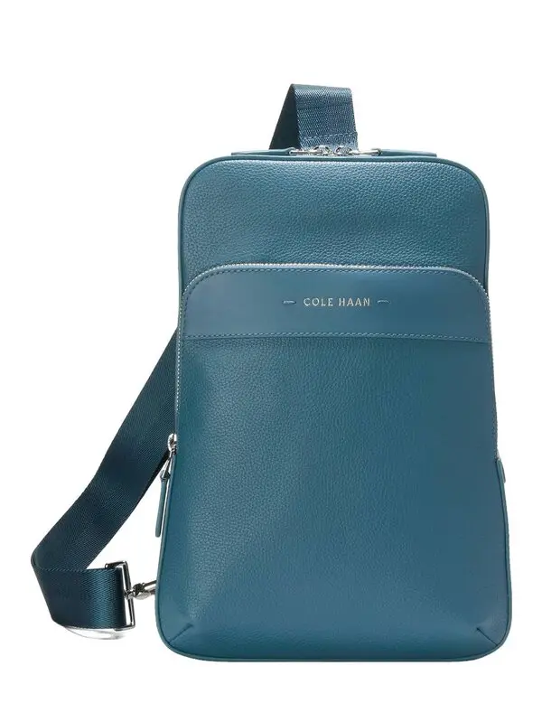 Cole Haan Triboro Leather Sling - Teal