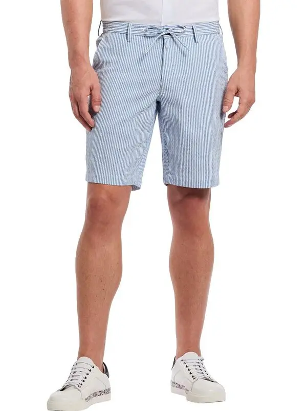 Robert Graham Fornillo Woven Drawstring Shorts - Navy