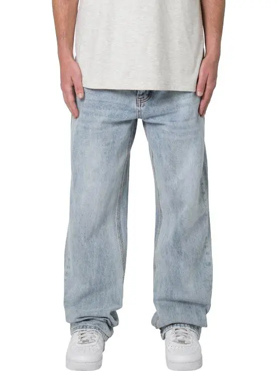 Mnml Ultra Baggy Jeans - Light Blue