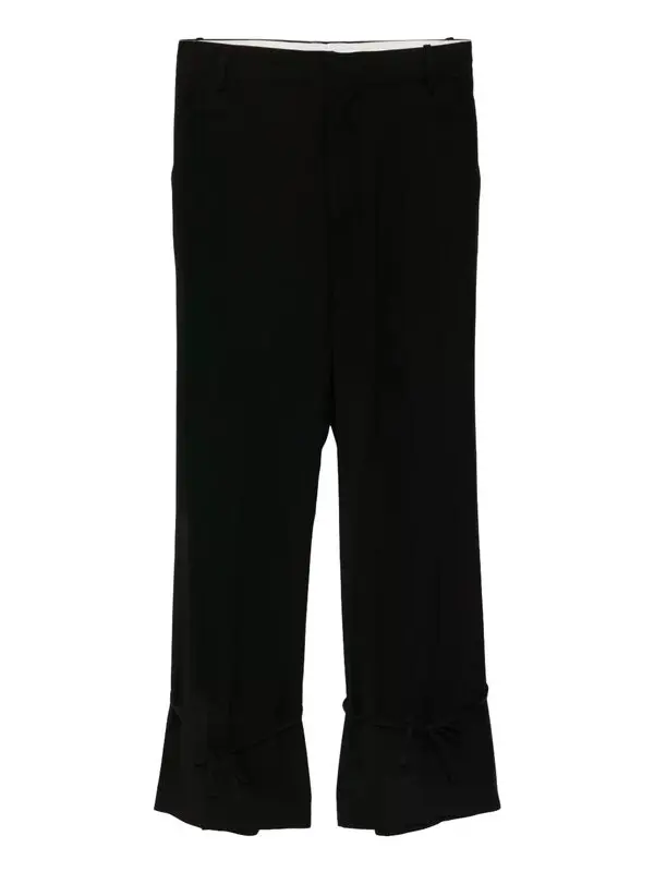 Rokh Flared Trousers - Black