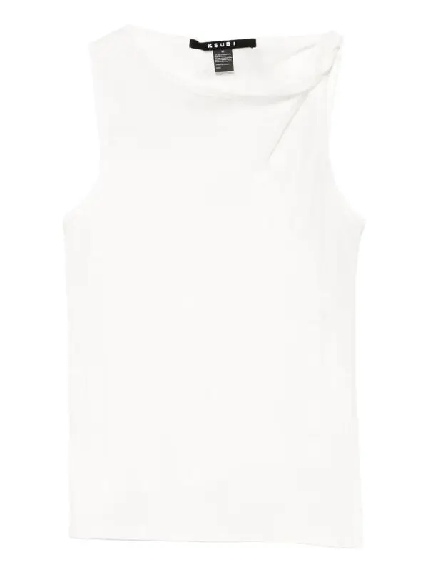 Ksubi Twisted Tank Top - White
