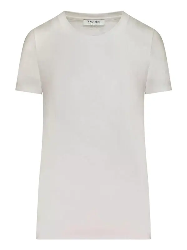 Max Mara Short-sleeve Classic T-shirt - Neutrals
