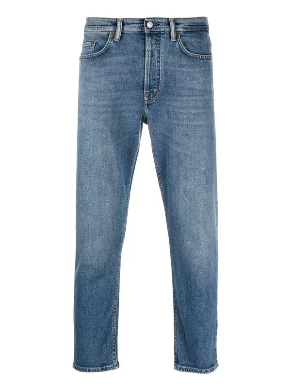 Acne Studios Organic Cotton River Slim Jeans - Blue