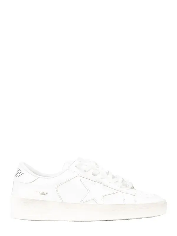 Golden Goose Flat Shoes - Optic White