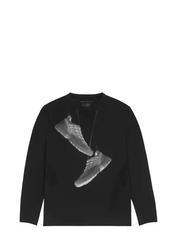 MM6 MAISON MARGIELA X SALOMON Graphic Print Sweatshirt - Black