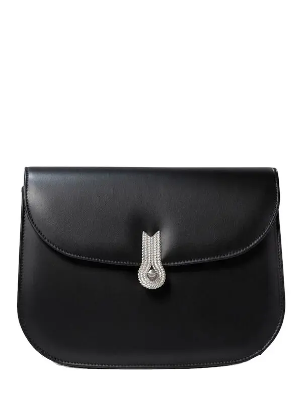 AMATO DANIELE Leather Crossbody Bag - Black