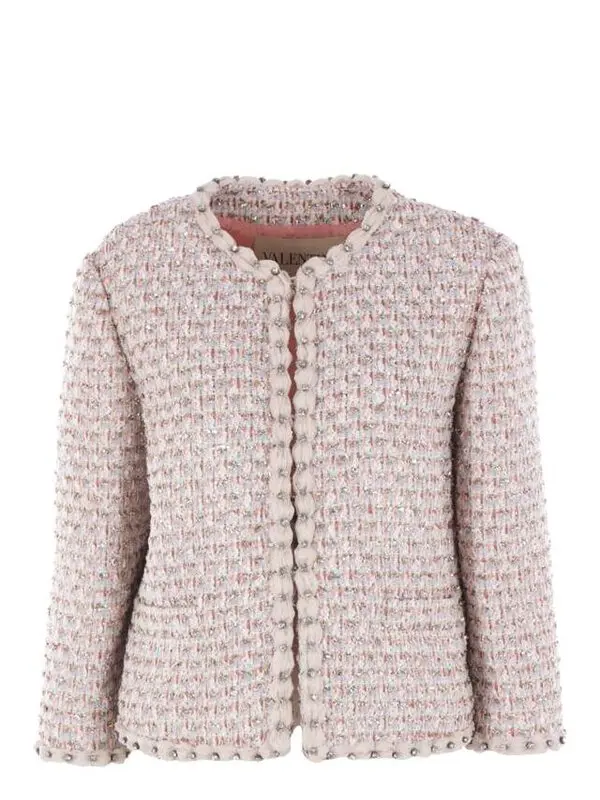 Valentino Garavani Ribbon Tweed Jacket - Multicolour