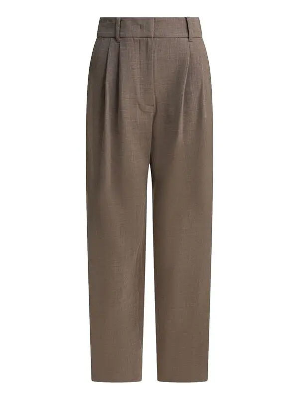 SANDBEIGE Tailored Trousers - Beige