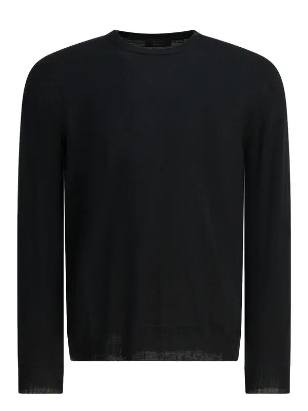 ZANONE Crewneck Sweater - Black