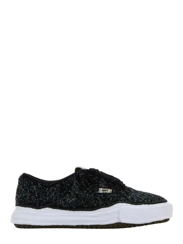 Mihara Yasuhiro Fabric Sneakers - Black