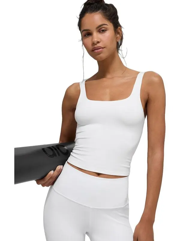 Alo Yoga Softsculpt Tank Top - White
