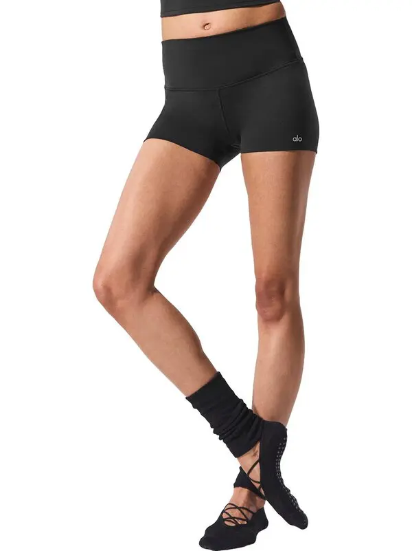Alo Yoga 3" Softsculpt High-waist Precision Short - Black