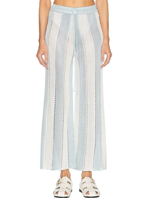 Calle Del Mar Cabana Stripe Pant - Tide Stripe